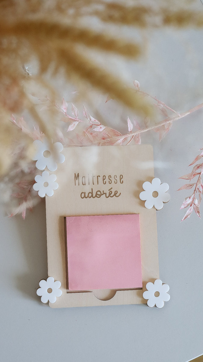 Porte bloc note/ Post it – Atelier Romy